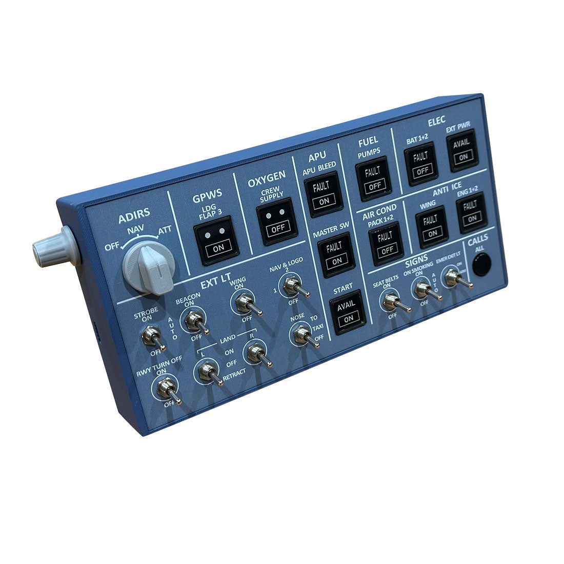 Airbus Flight Sim Cockpit Panels & Controls | Mechdiy