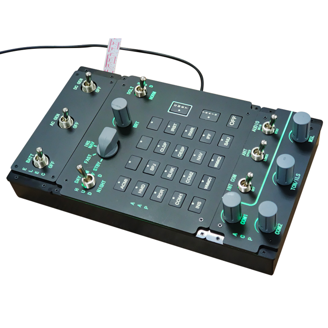 Combat Jet Sim Hardware: F-16, F/A-18, A-10C | Mechdiy