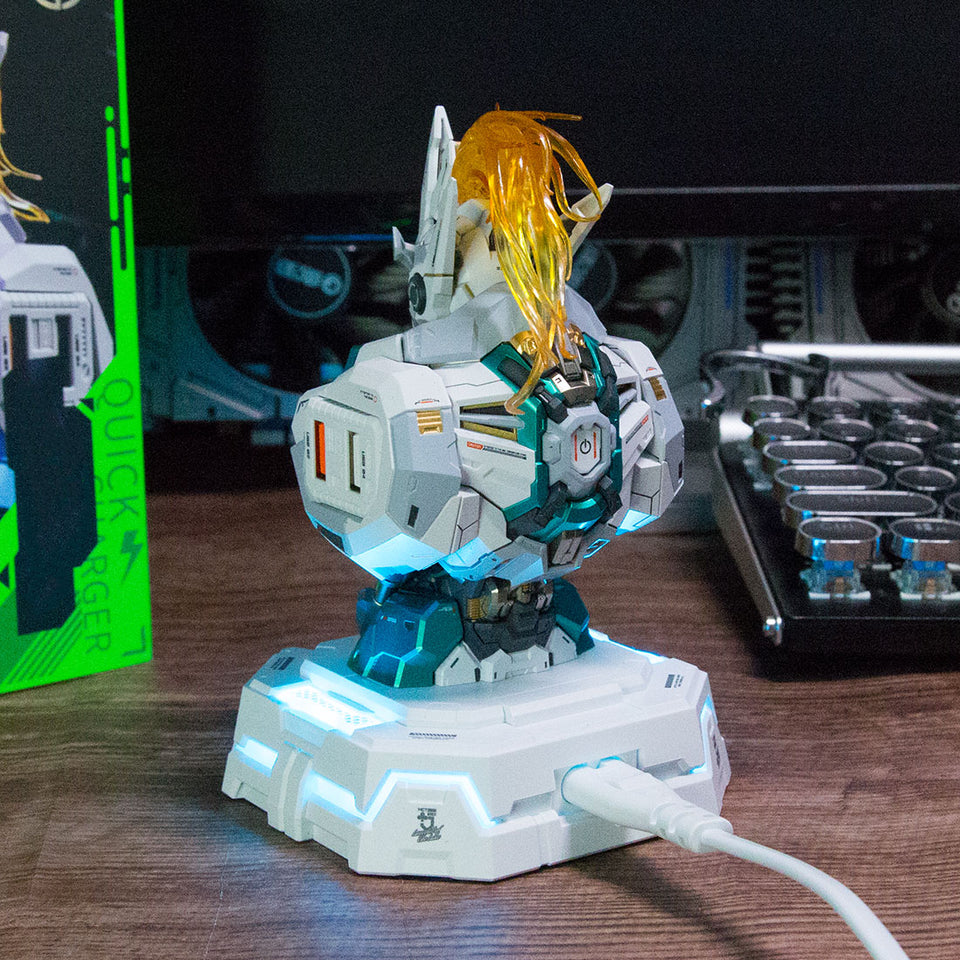 1/72 Scale Mecha Action Figure Charging Station for Multiple Devices ...