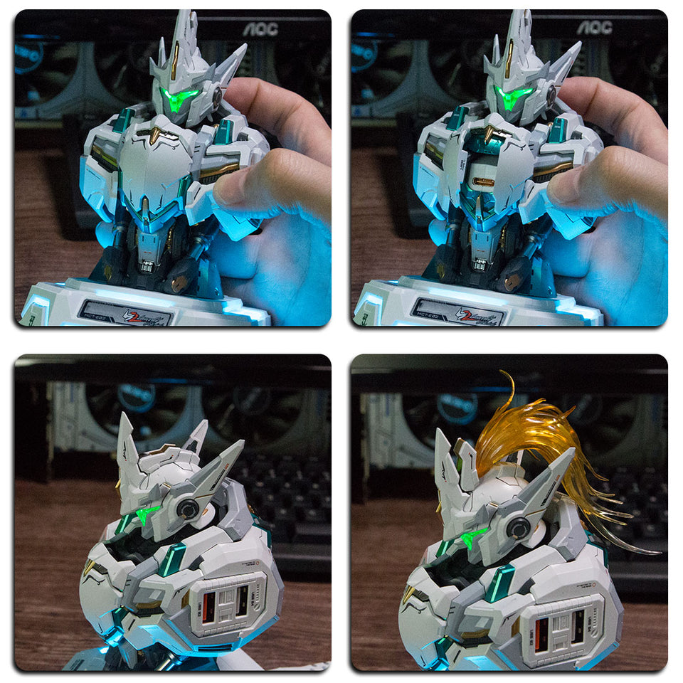 1/72 Scale Mecha Action Figure Charging Station for Multiple Devices ...