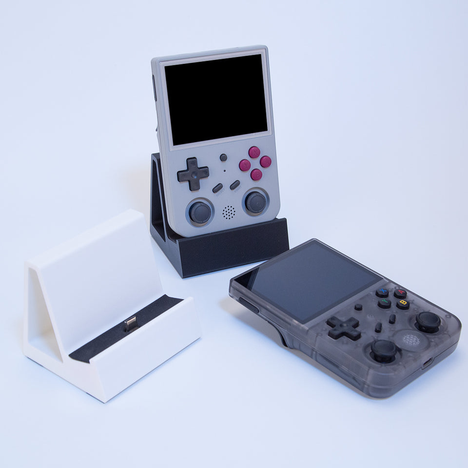 Anbernic RG353VS/RG353V 3D Printed Magnetic Charging Dock | Mechdiy