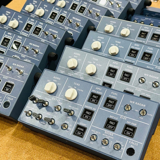 Rowsfire A102 A350/A320 mini Light Overhead Panel (OVH) for MSFS 2020/ ...