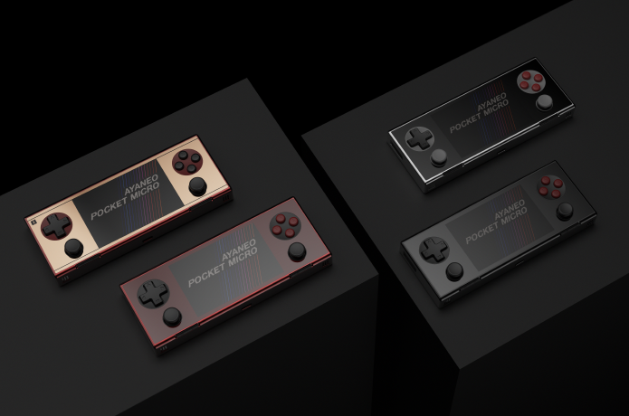 AYANEO POCKET MICRO Retro Handheld Gaming Console | Mechdiy