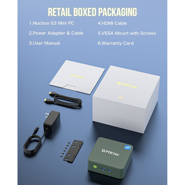 GMKtec NucBox G3 Gaming Mini PC Computer N100 | Mechdiy