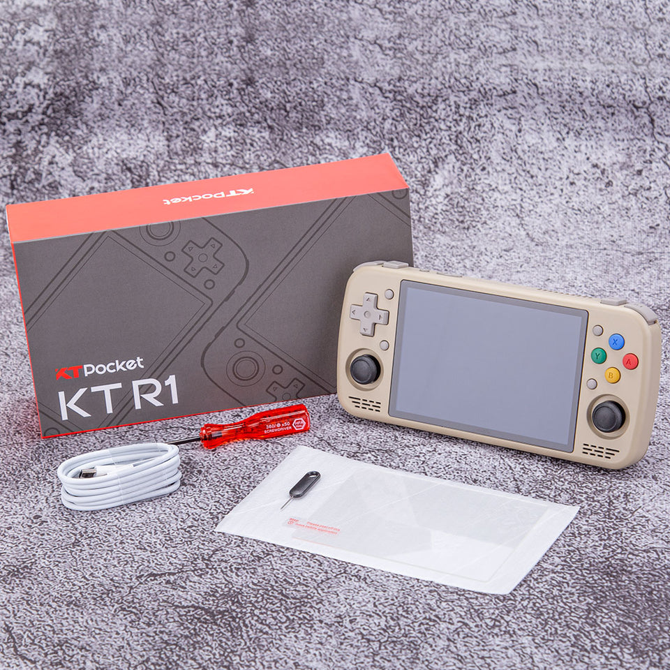 KT-R1 G99 Android Retro Handheld Game Game Console (Plastic Shell ...