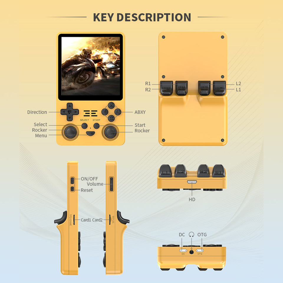 Powkiddy RGB20SX Retro Handheld Game Console | Mechdiy