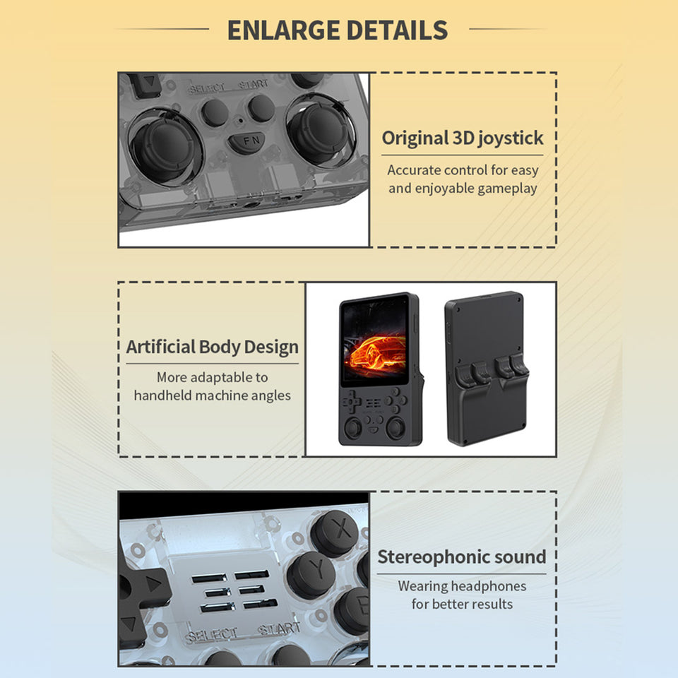 Powkiddy RGB20SX Retro Handheld Game Console | Mechdiy