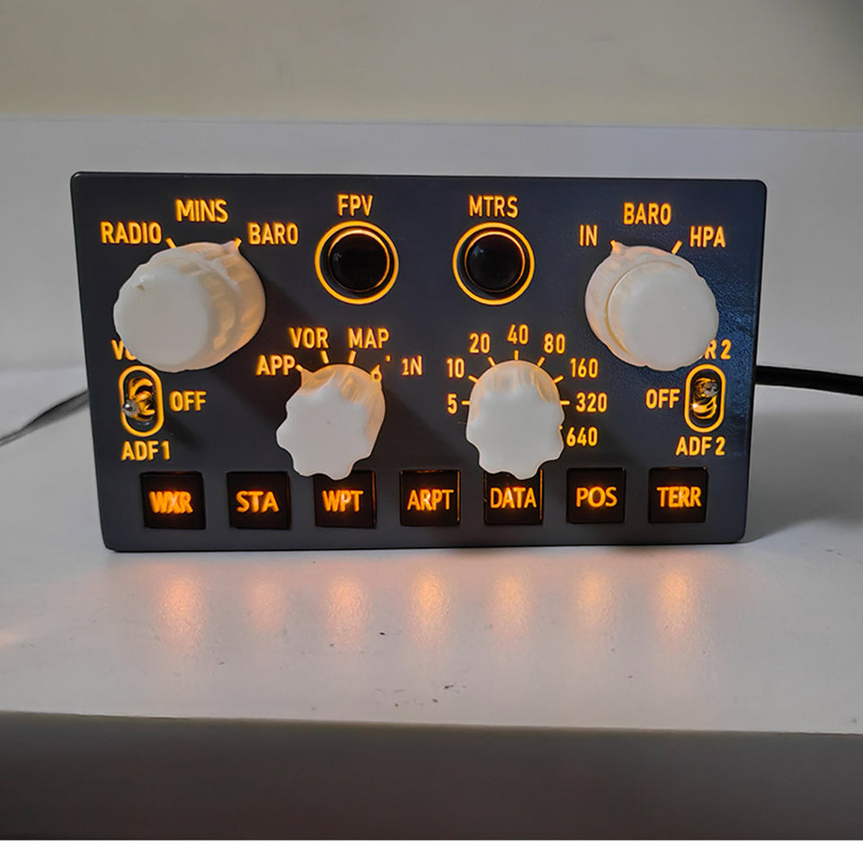 Rowsfire B101 B737 EFIS (ECP) Panel-Backlit+Metal Housing Edition-Left ...