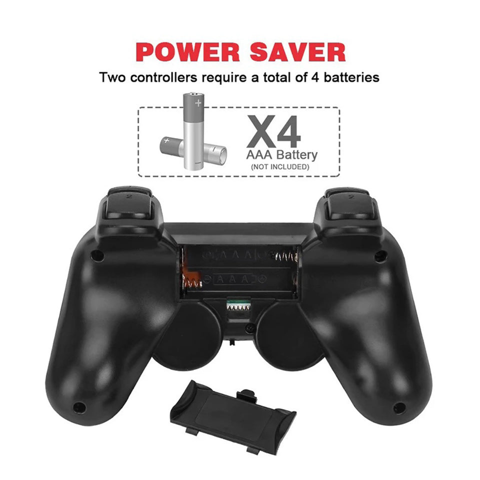 X2 4K HD Arcade Game Stick & 2.4G Dual Wireless Controllers | Mechdiy