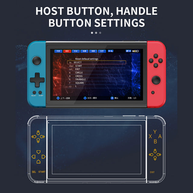 Powkiddy X70 Retro Handheld Game Console | Mechdiy