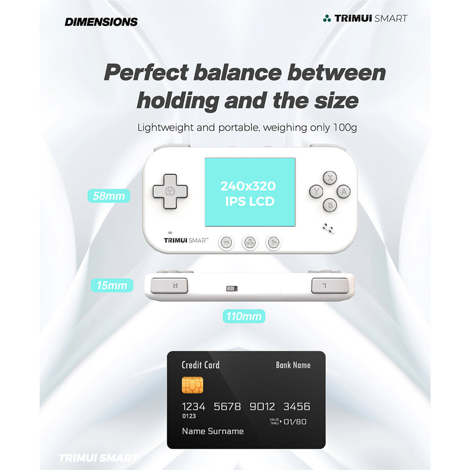 Trimui Smart Mini Retro Handheld Game Console | Mechdiy
